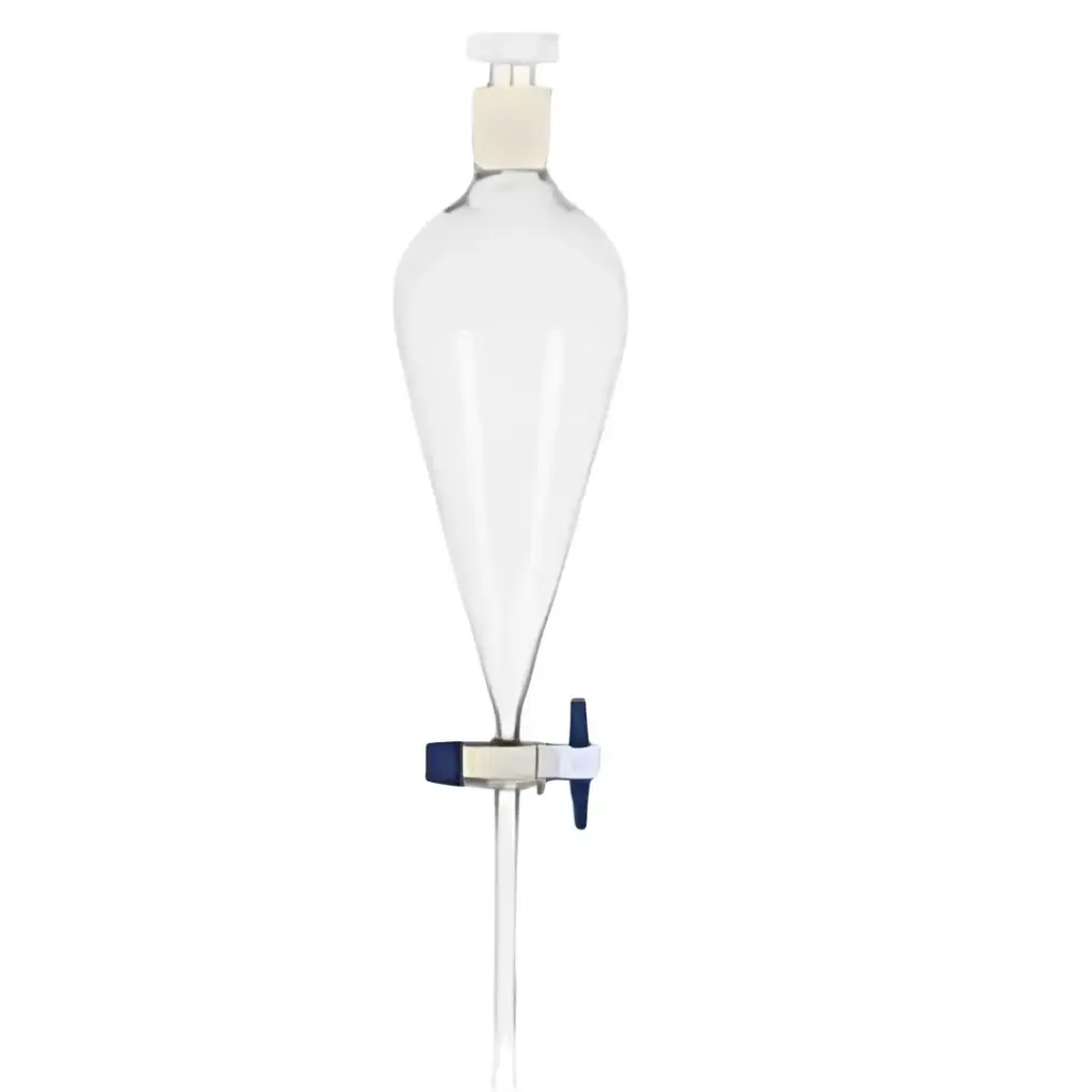 Embudo de separación con llave PTFE 250ml - Ceslab | CIS-LAB