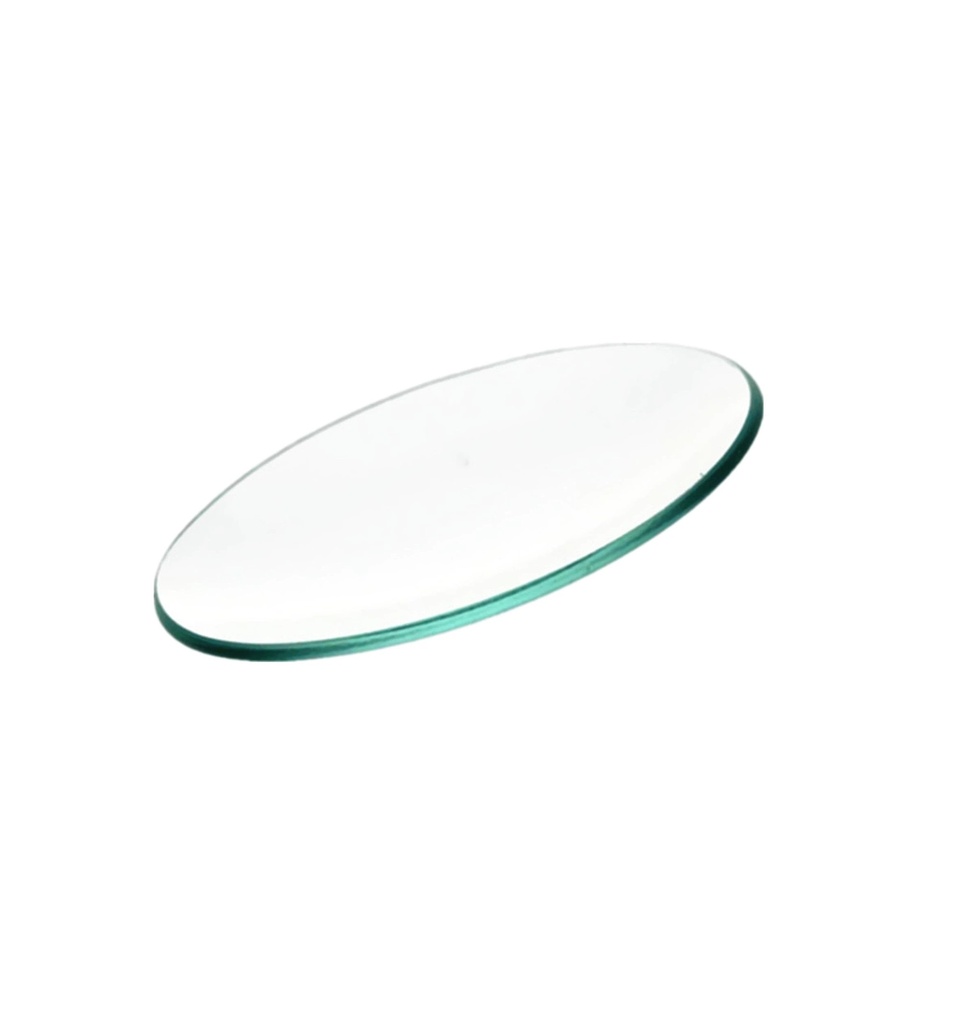 Placa cóncava 120 mm para evaporación y cubrimiento.
